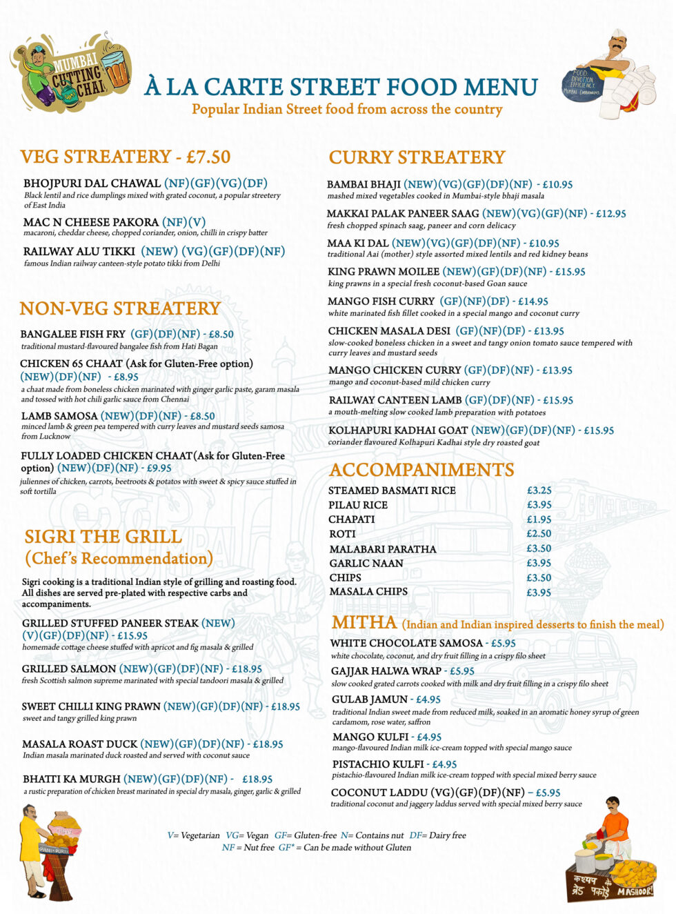 Ala-Carte Menu | Dhoom