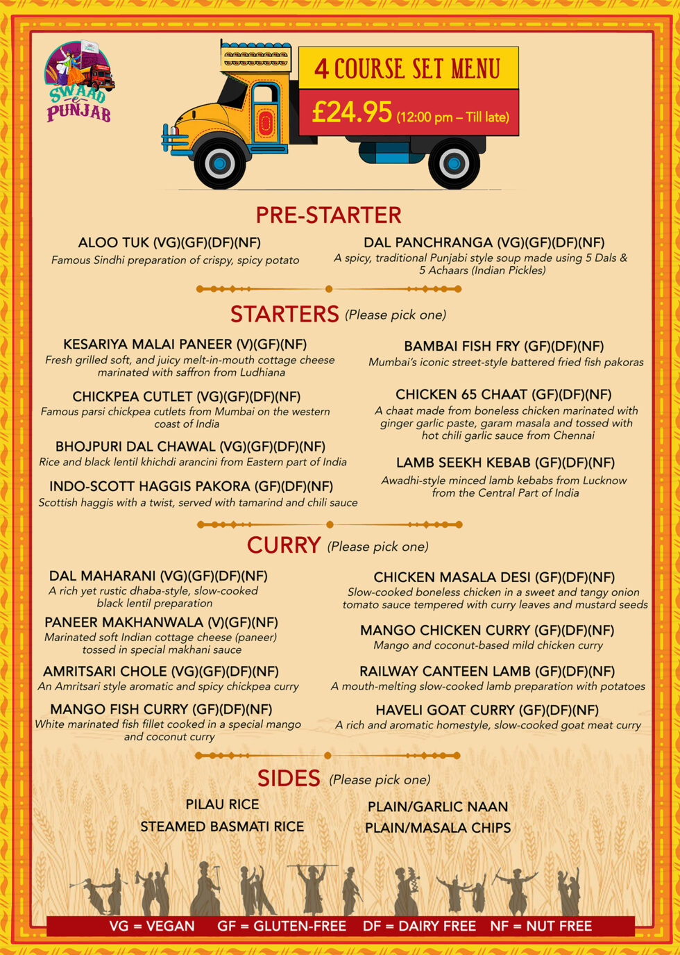 4 Course Set Menu | Dhoom